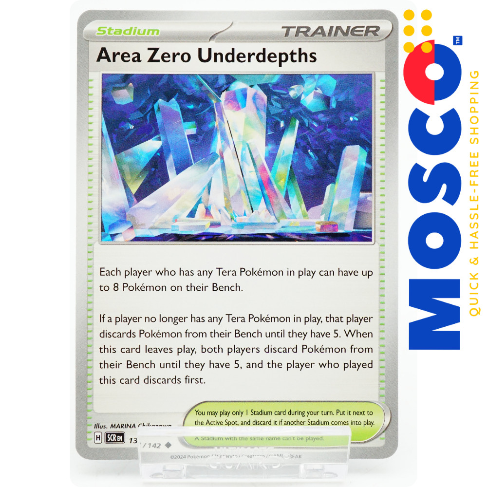 Area Zero Underdepths - 131/142 Uncommon Stellar Crown | Pokemon TCG ...