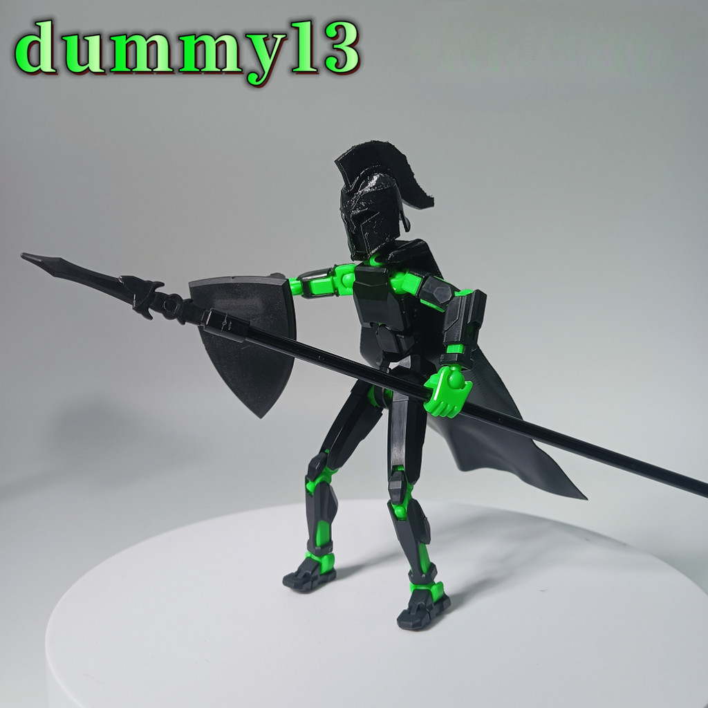 Dummy 13 Spartan Warrior Movable Joint Action Figures Cool 3D Animation ...