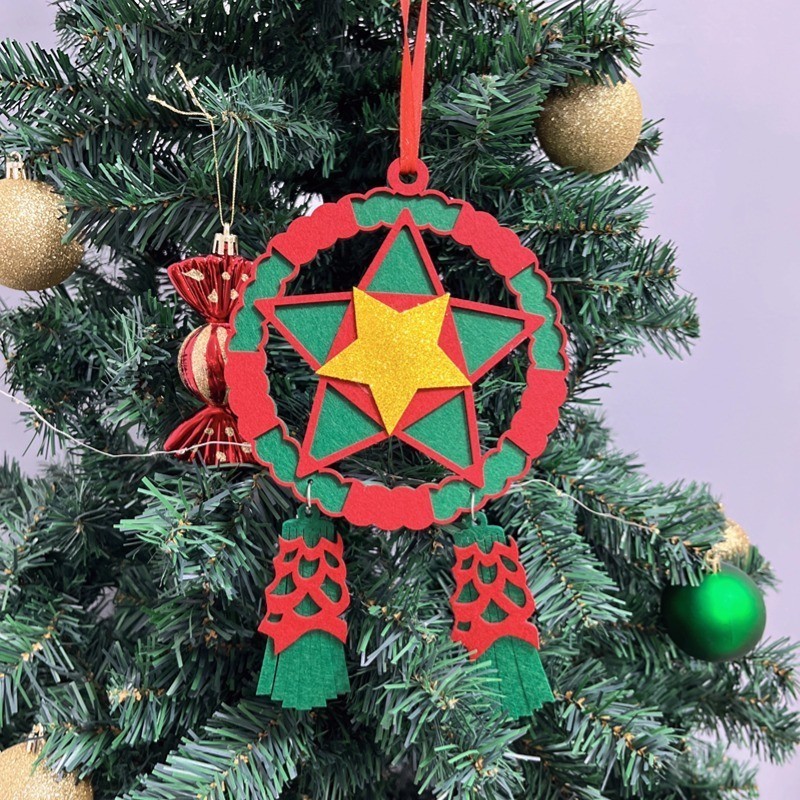 Christmas Parol Ornament Star Christmas Lantern Xmas Hanging For Home ...