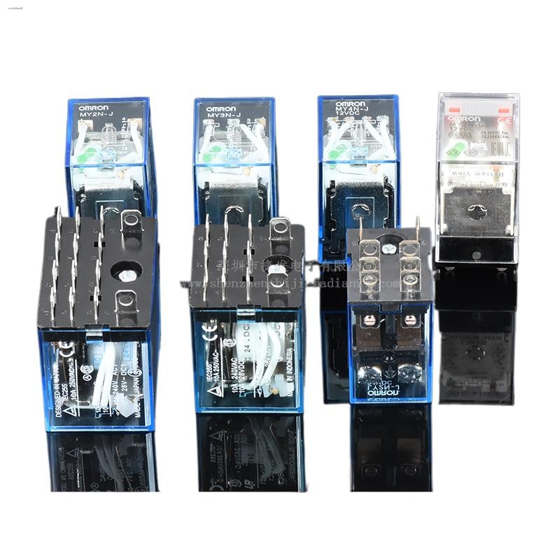 Genuine Omron intermediate relay MY2N-J DC24V MY2N-GS MY4N-J MY4N-GS LY2N | Shopee Philippines