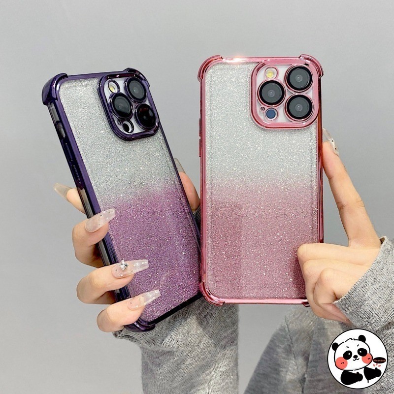 Glitter Air Bag Phone Case For OPPO A3 Pro 5G A53 A33 A53s 2020 A5s A12 ...