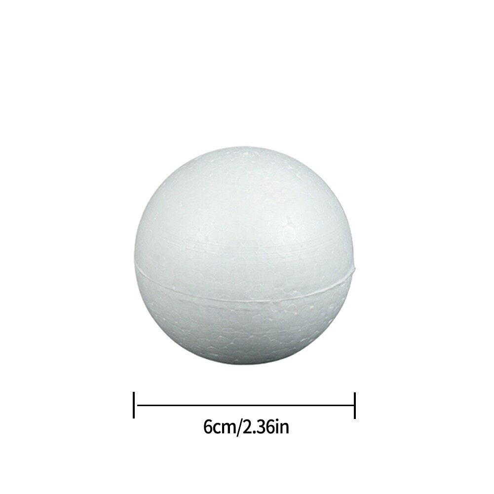 nxp-1*Blank Round Solid Polystyrene Styrofoam Foam Ball For Wedding ...