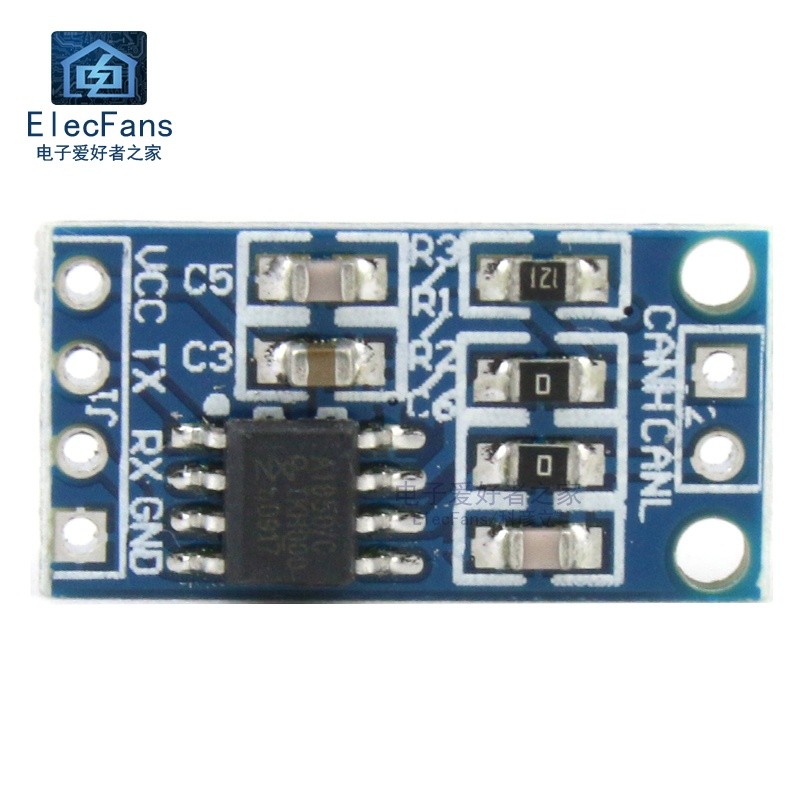 TJA1050 CAN communication controller module bus driver interface circuit board home of ...