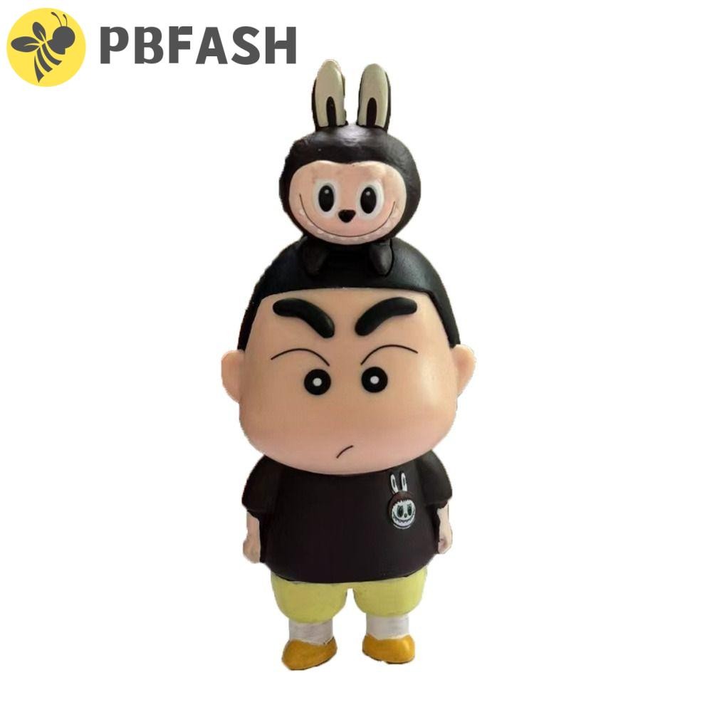 PBFASH Labubu Crayon Shin-Chan Figure, PVC Doll Statue Crayon Shin-Chan ...