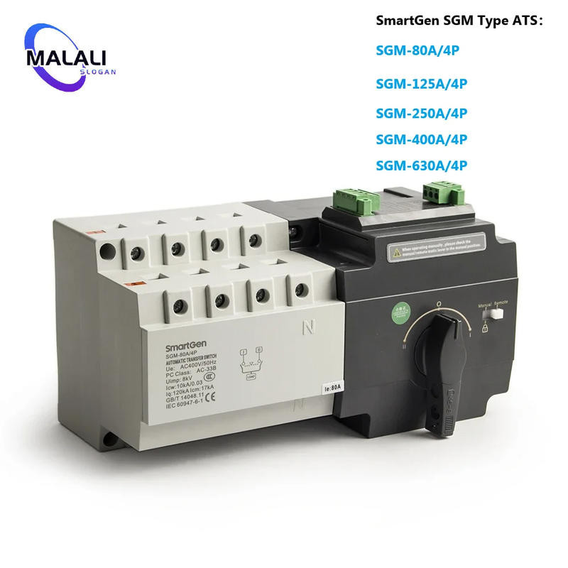 SmartGem SGM 80A 80A 125A 250A 400A 630A SGM Genset ATS Dual Power ...