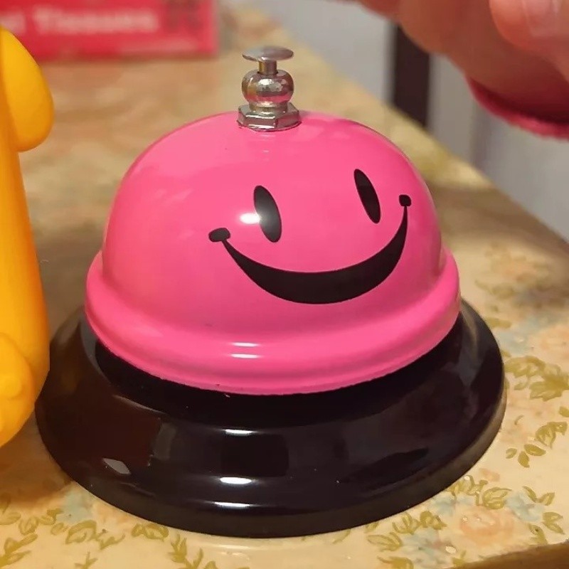 Call Bell Lovely Smile Face Desk Service Bell Ding Bell for Restaurant ...