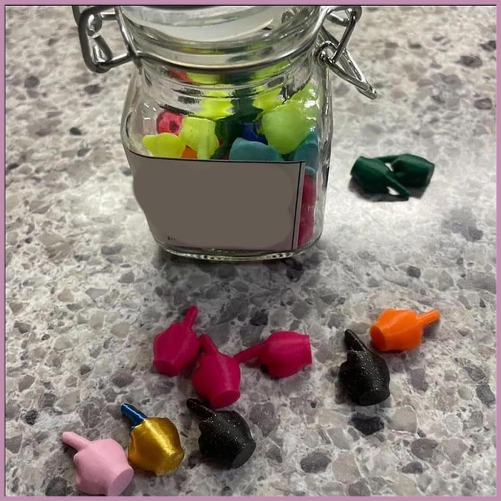 3D Printed Middle Fingers Funny Novelty Jar Ornament Middle Finger Jar ...