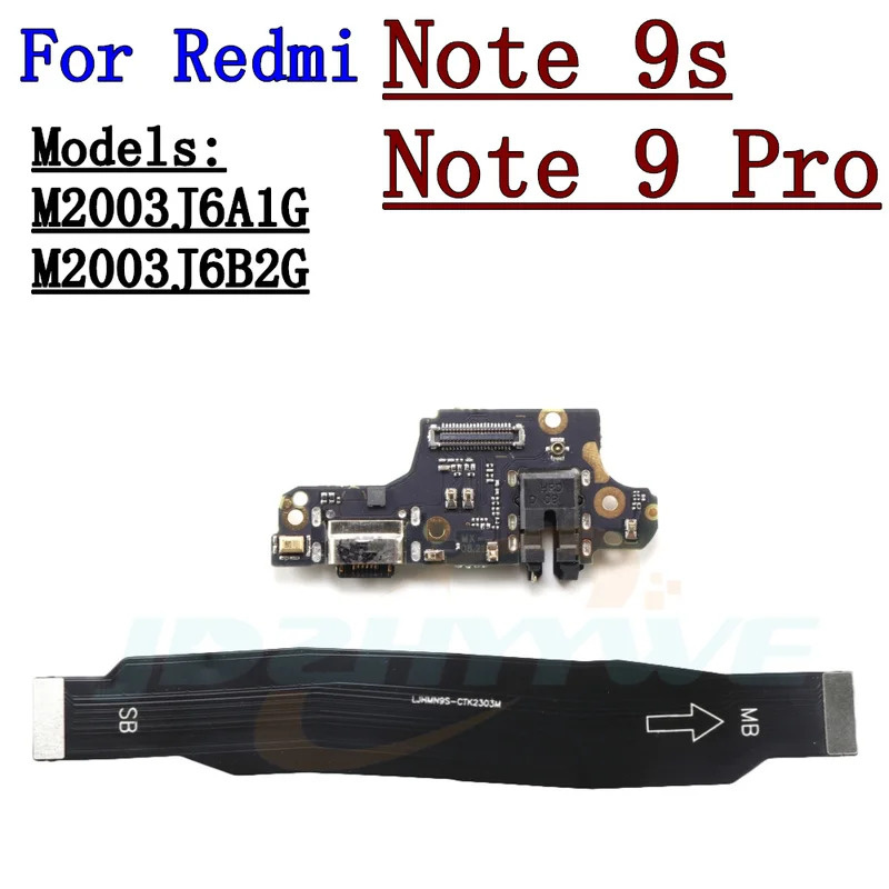 USB Charging Port Mic Microphone Dock Connector Board For Xiaomi Redmi ...