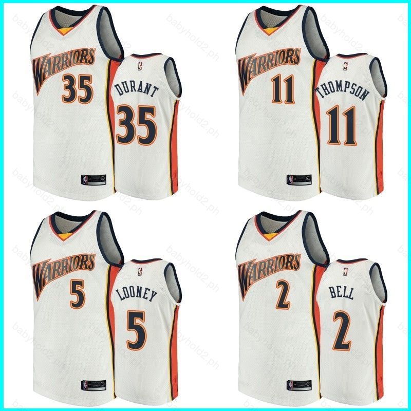 Jersey NBA Jersey Oracle Warriors Durant Bell Thompson Looney Classic ...