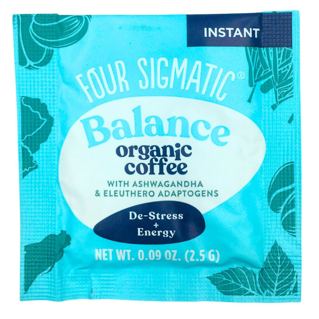 Four Sigmatic Organic Adaptogen Coffee Mix - Ashwagandha (2.5g / 1 ...