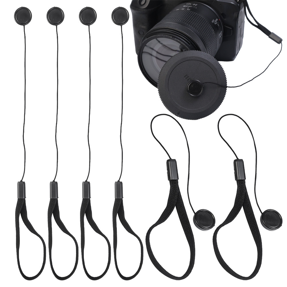 5Pcs Lens Cover Anti-lost Rope - Anti-Drop Nylon Lanyard - Camera Lens ...