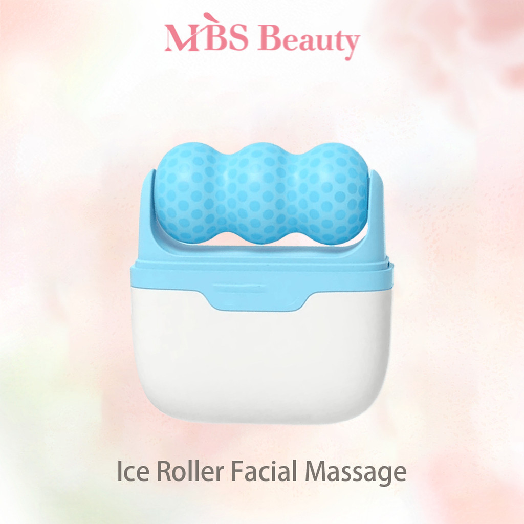 Ice Roller Facial Massage Double Heads Two Shapes 2-In-1 Eliminate ...