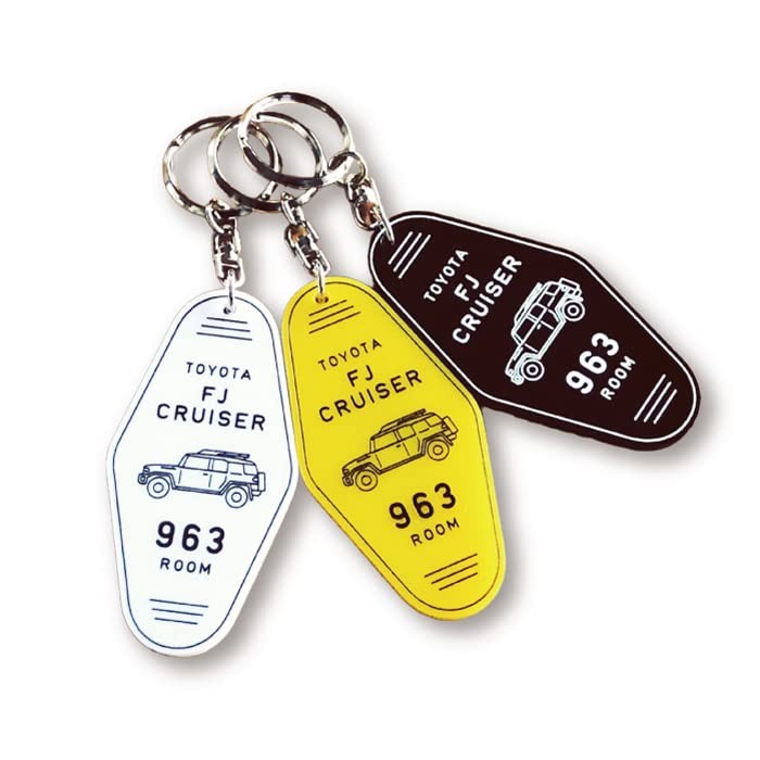 Toyota FJ Cruiser Motel Keychain (White) | Shopee Philippines