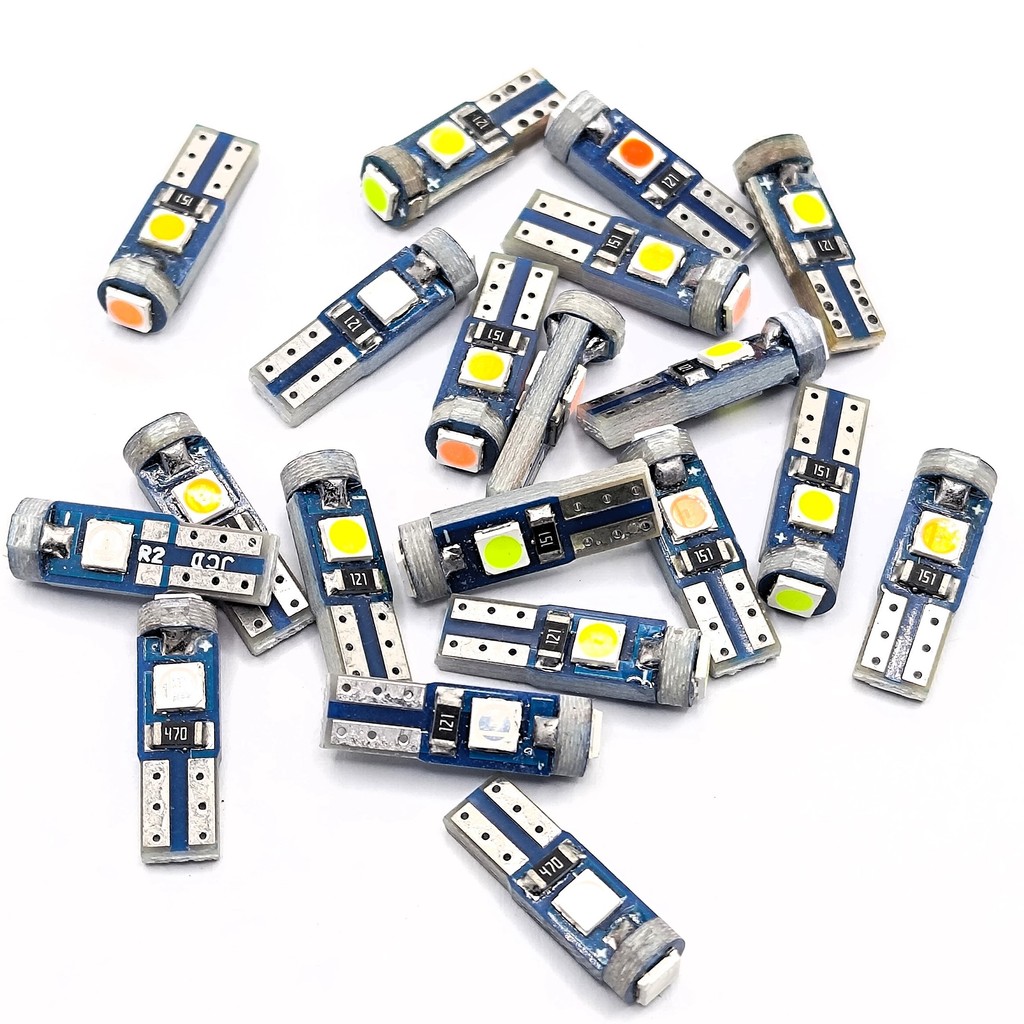 LED Panel Bulb – T5, 6000K, Energy Efficient, for Dashboard & Interior ...