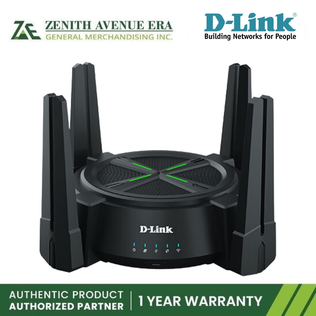 D-Link DIR-X6080Z Wi-Fi 6 AX6000 Mesh Wireless Multi-Gigabit (MG ...