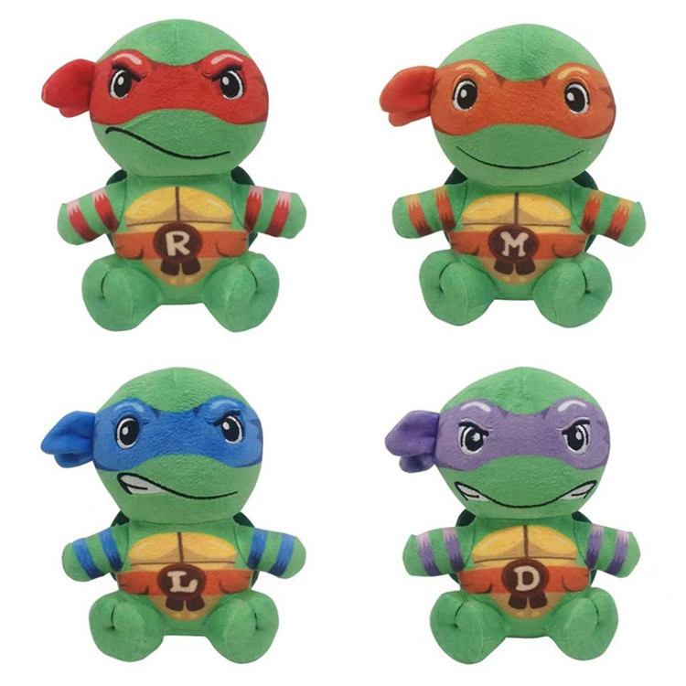 Variant Age Ninja God Turtle Plush Toy Cartoon Anime Big Eye Turtle ...