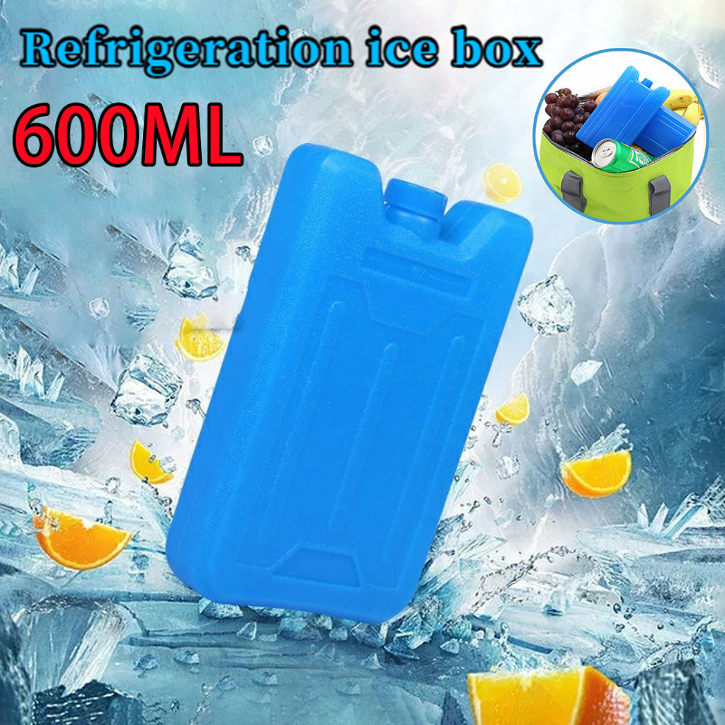 600ML Reusable Ice Packs Breastmilk Storage Baby Cooler Bag Lunch Box ...