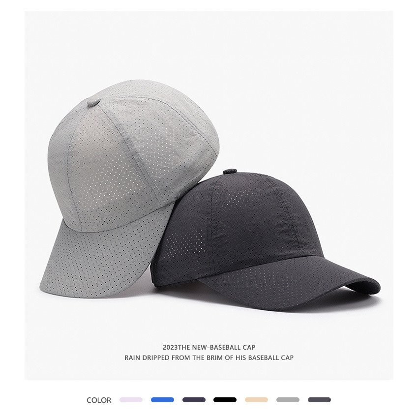 Quick-Drying Mesh Cap For Men Women Baseball Cap | Shopee Philippines