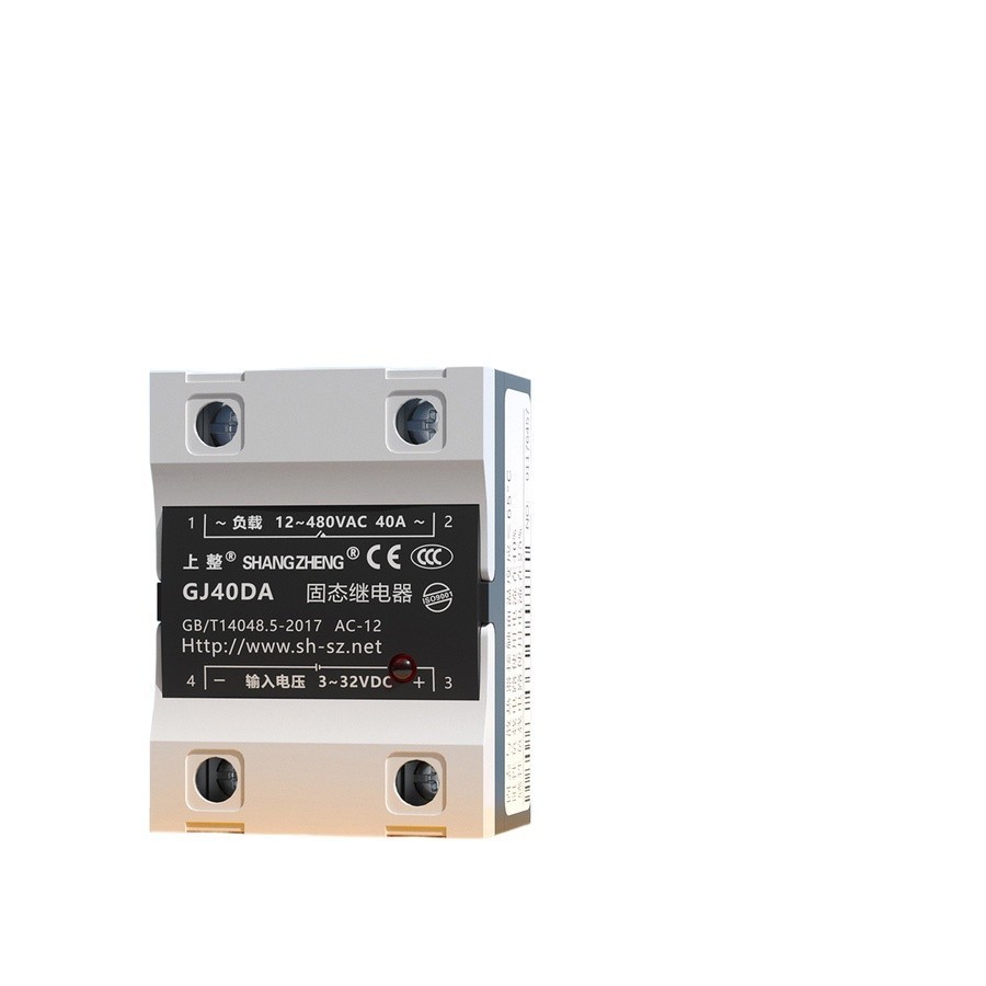 ̊The whole small single-phase solid state relay SSR-25/40/60/100DA DC ...