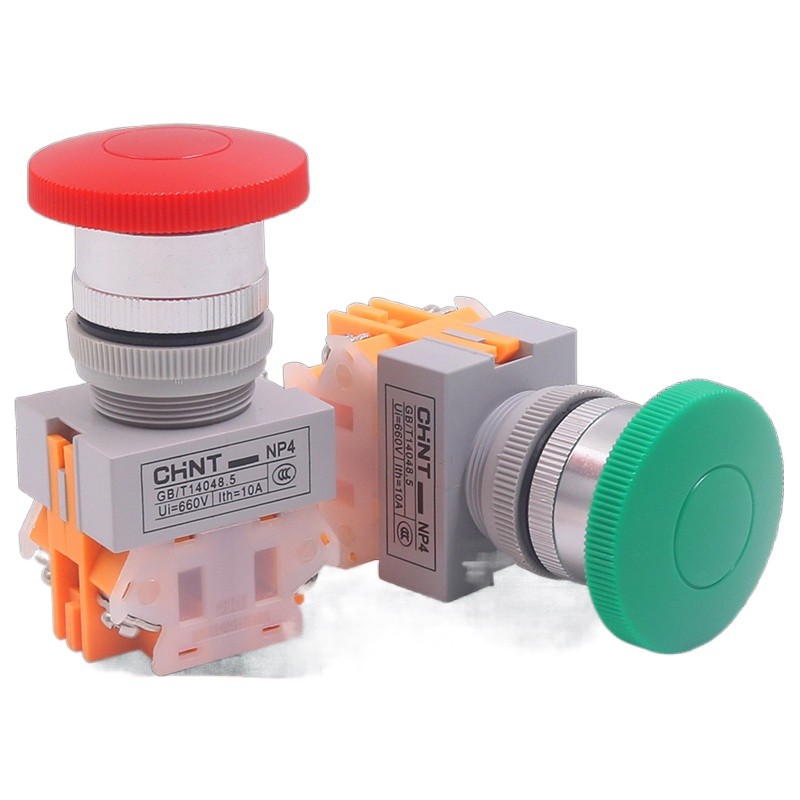 CHNT Zhengtai machine tool CNC mushroom self-reset jog start button ...