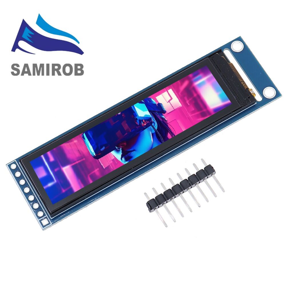 SAMIROB New 2.25-inch TFT LCD ST7789 small screen 76*284 module LCD ...