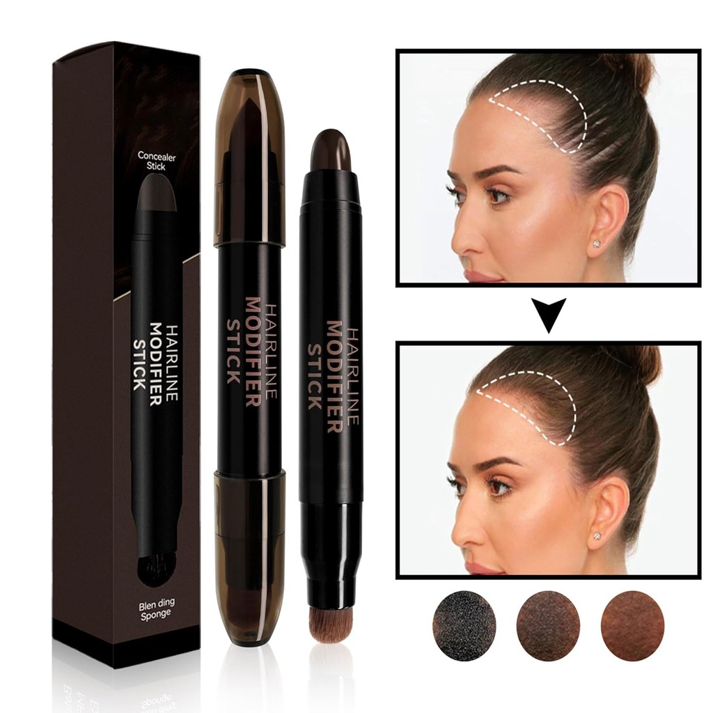 Hairline Pen,Cover Gray Hair Fill-in-the-White Pen, Hair Color Pen ...