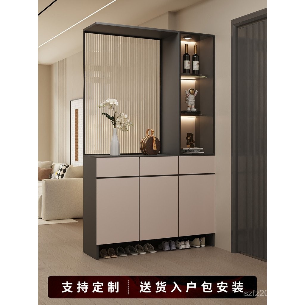 Entrance Cabinet Screen Entryway Storage Cabinet2025New Wall-Mounted ...