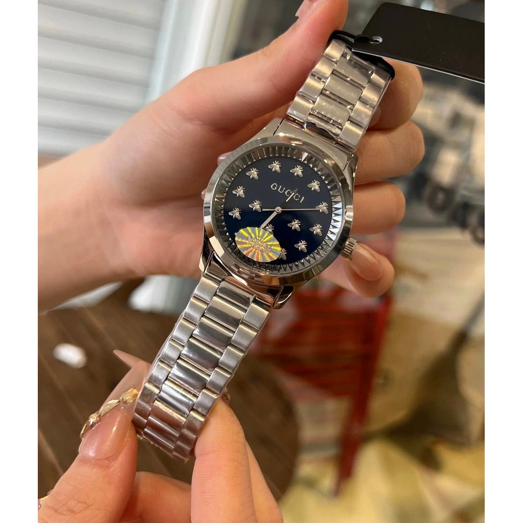 Gu Jia Watches G-Timeless Series Bee Face Quartz Women's Watch，This ...