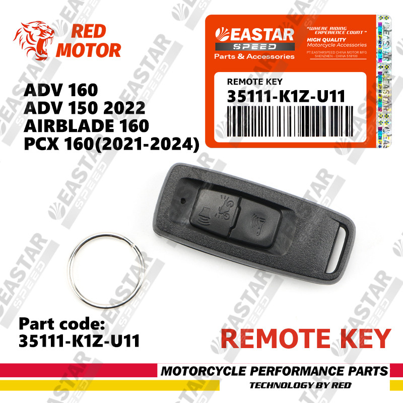 Pcx 160 Remote Key for Adv 150 2022/Adv 160/Airblade 160(35111-K1Z-U11 ...