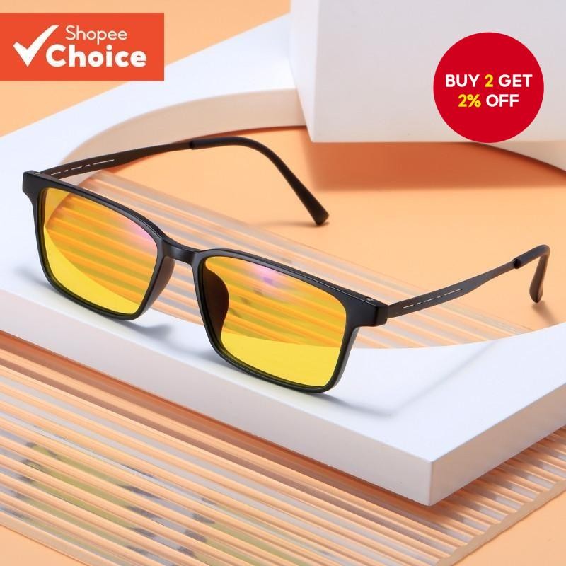 TR90 Night Vision Blue Light Glasses Gaming Sports UV400 Protective ...