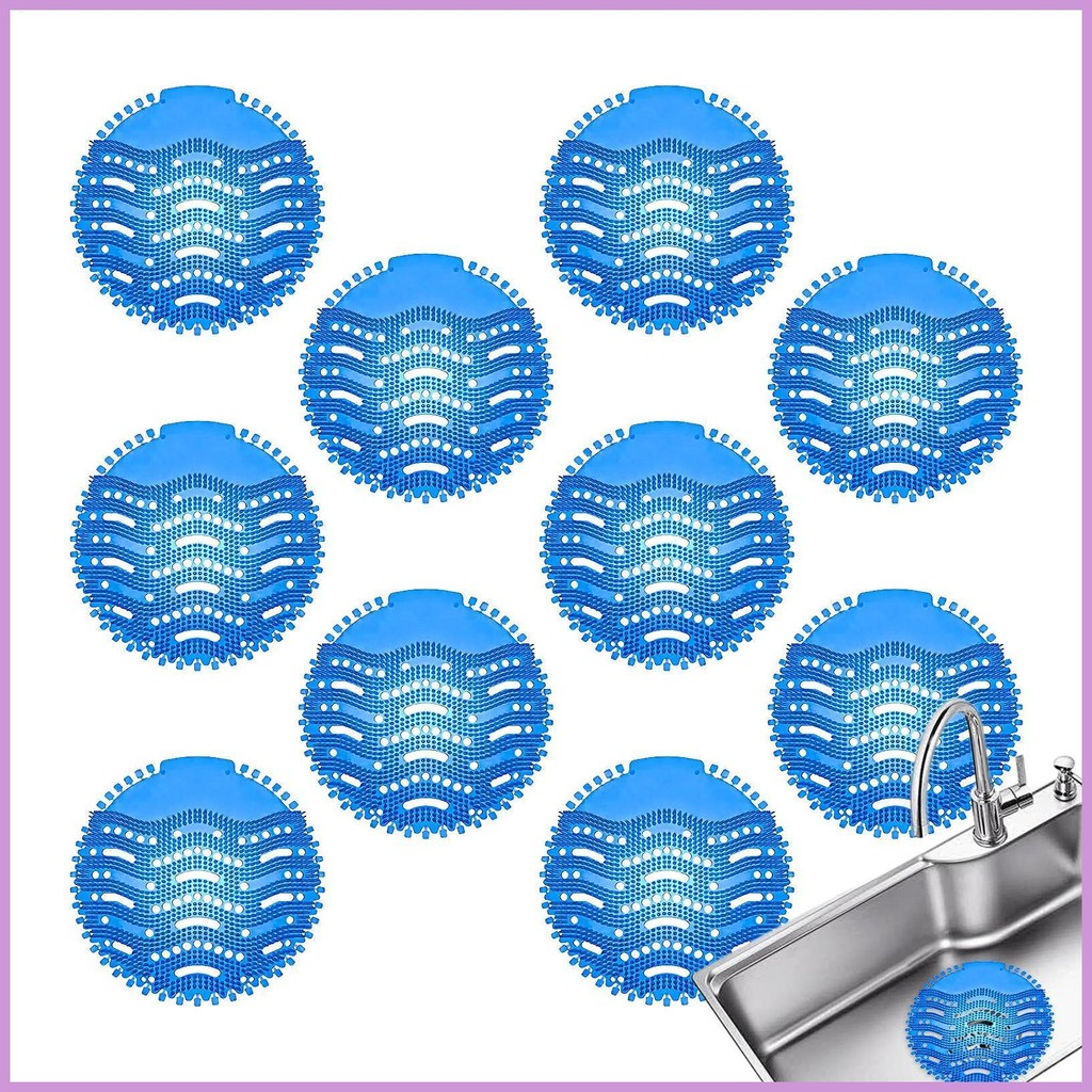 Urinal Screen Deodorizer Urinal Cakes for Men Bathroom Pack of 10 Odor ...