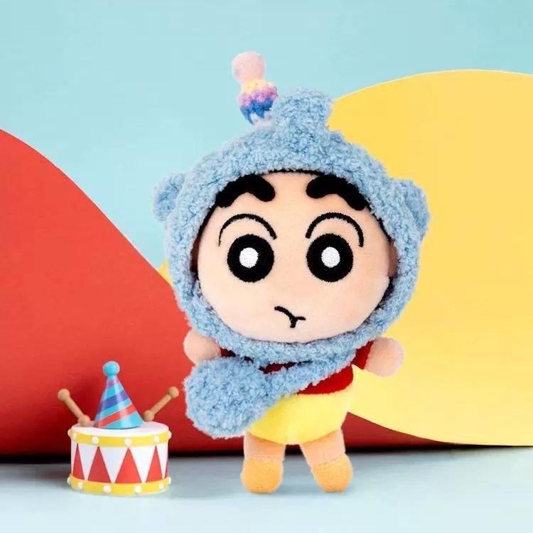 Youmai Crayon Shin-Chan Cross-Dressing Zoo Plush Pendant Elephant Pig ...
