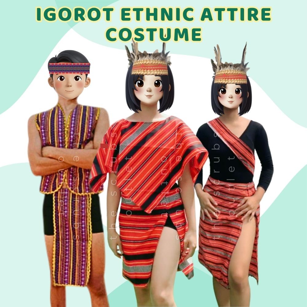 TSO Filipino Igorot Costume Baguio Ethnic Attire | Shopee Philippines