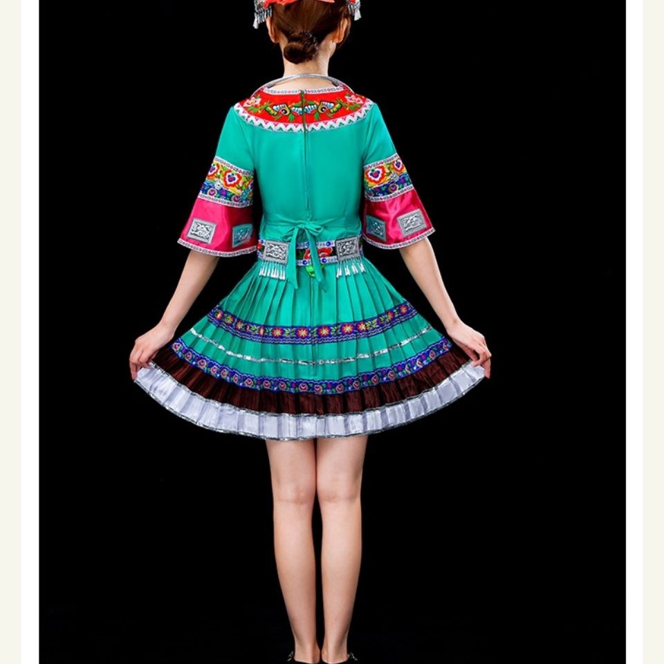 Asian Traditional Costume Miao National Costume Adult Female National ...