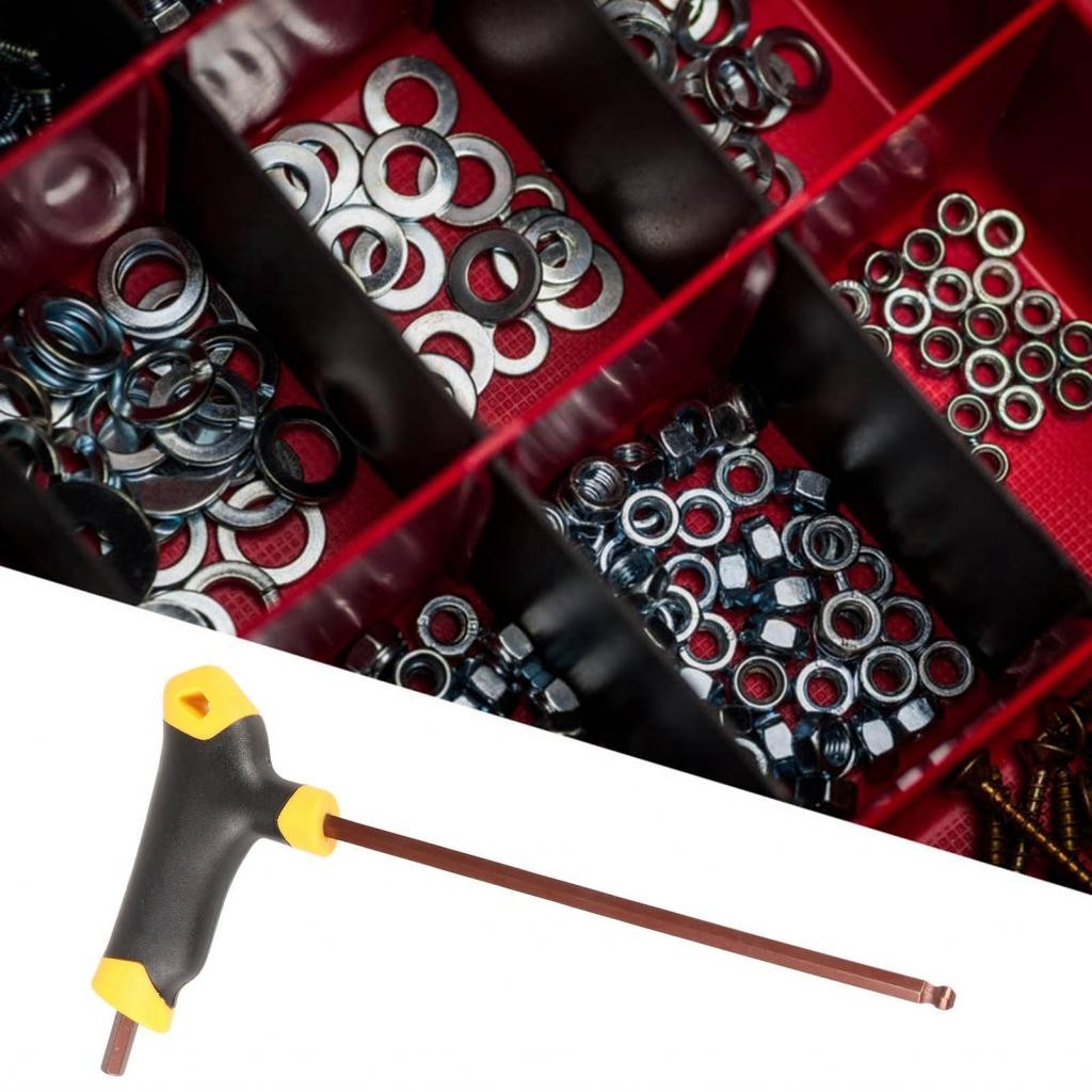 Hex Key Wrench T-Handle Repairing Hand Tool Ball Head T Shape CNC ...