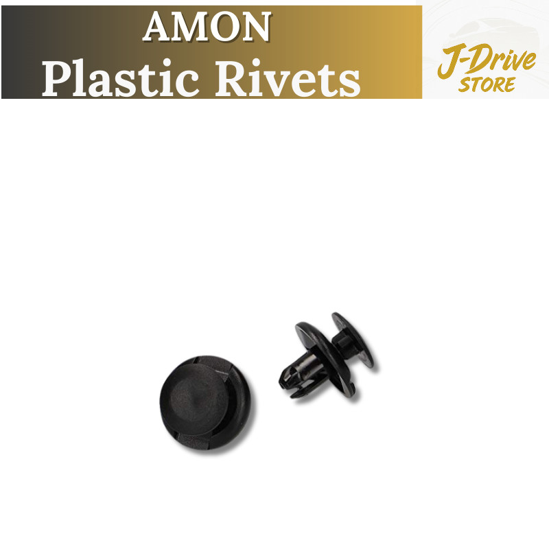 Amon Interior Panel Pins Plastic Rivets for Toyota Honda Tire House ...