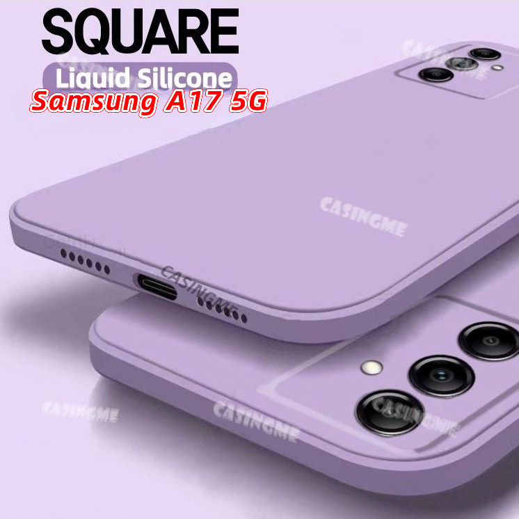 Samsung A17 5G 2025 Square Liquid Casing For Samsung Galaxy A07 A17 A27 ...