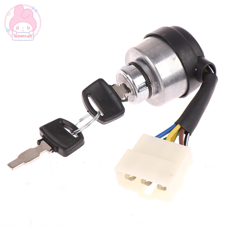 Xo94itn 6 Wire Way Gasoline Diesel Generator Gas Ignition Start Key ...