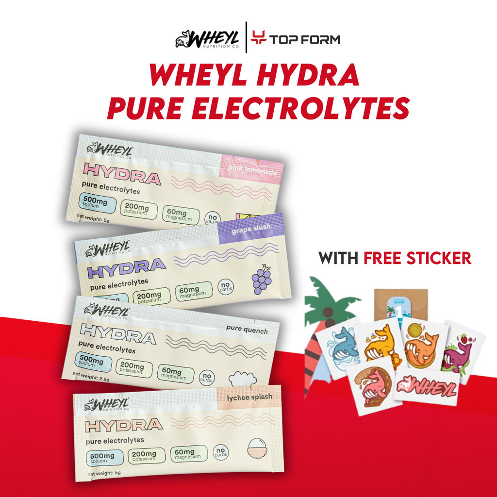 Wheyl Hydra Pure Electrolytes (10,15 and 20 Sticks) | Shopee Philippines