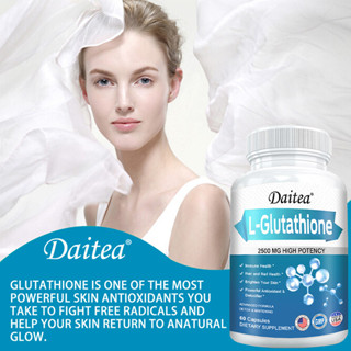 Daitea Glutathione Supplements - Antioxidants - Detoxification ...