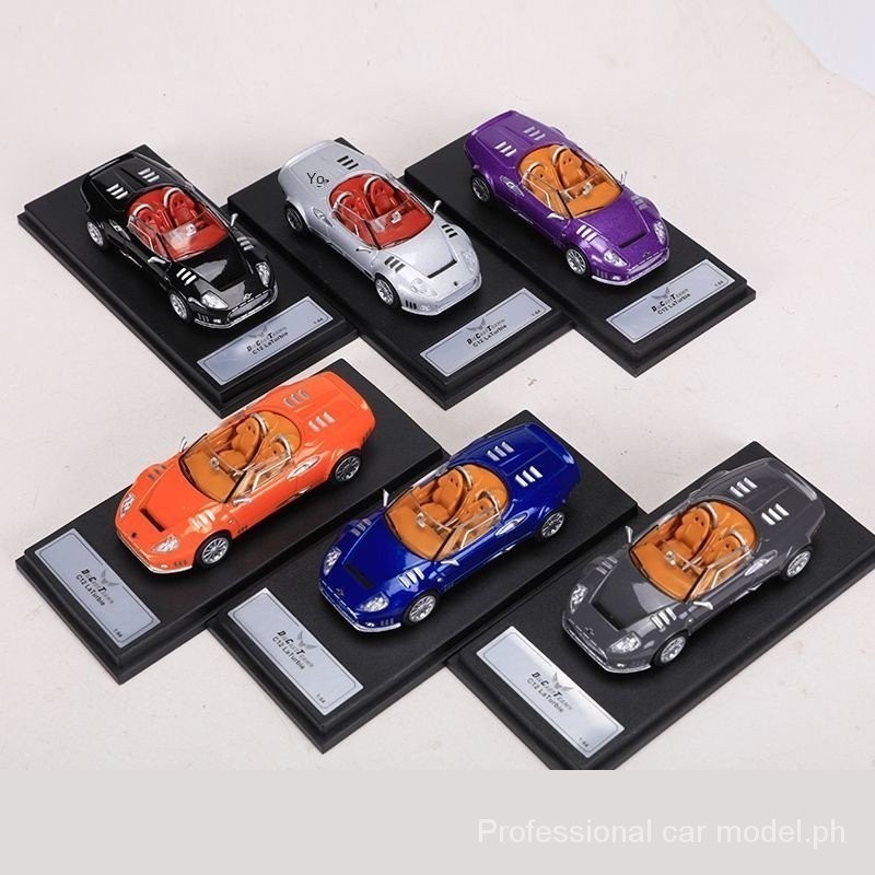 DCT 1:64 ShijueC12Open Sports Car Simulation Alloy Car Model | Shopee ...