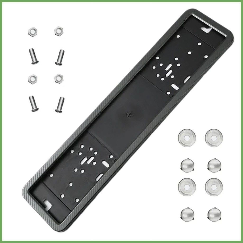 European License Plate Frame Stainless Steel Number Plate Bracket Car ...