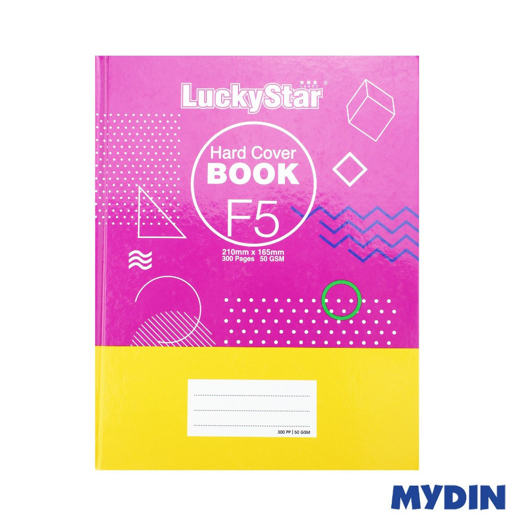 Lucky Star Hard Cover Book F5 HCBQ300 300pg (50g) | Shopee Philippines