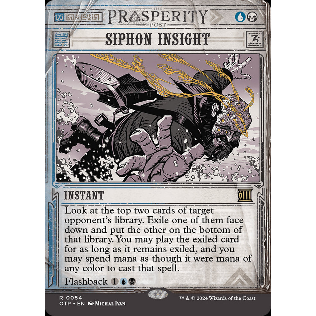 Siphon Insight [Outlaws of Thunder Junction: Breaking News] | Shopee ...