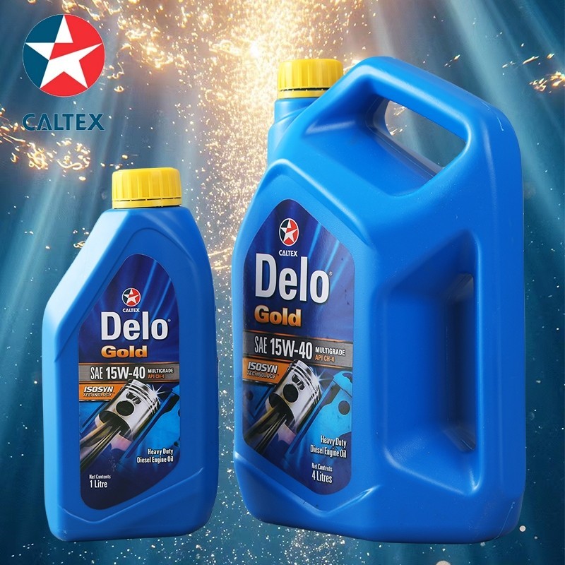 DELO shell-Caltex Delo Gold SAE 15w-40 for Diesel Ultra Multigrad 4 ...