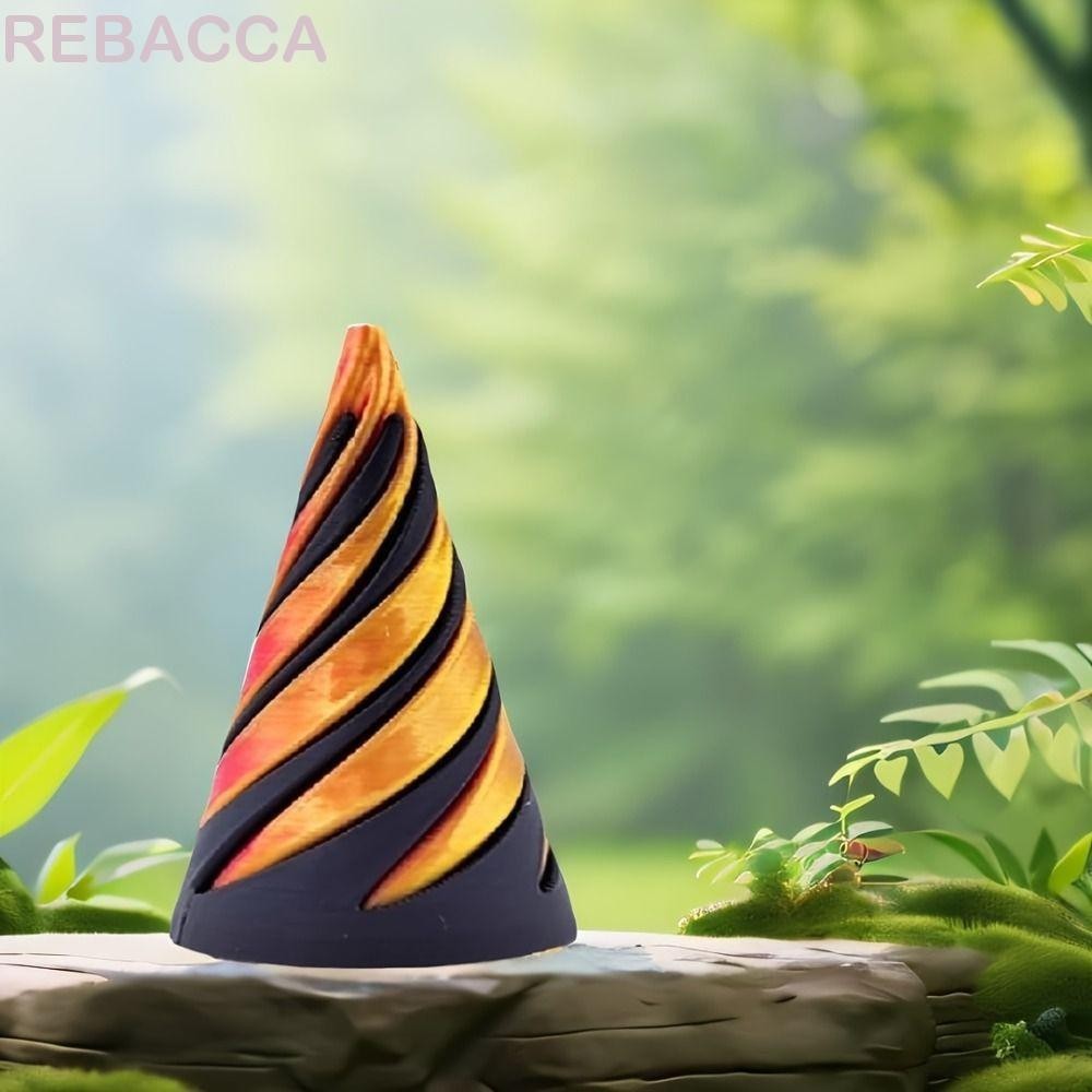 REBACCA Spiral Cone Toy, Impossible Pyramid Thread Illusion Pass ...