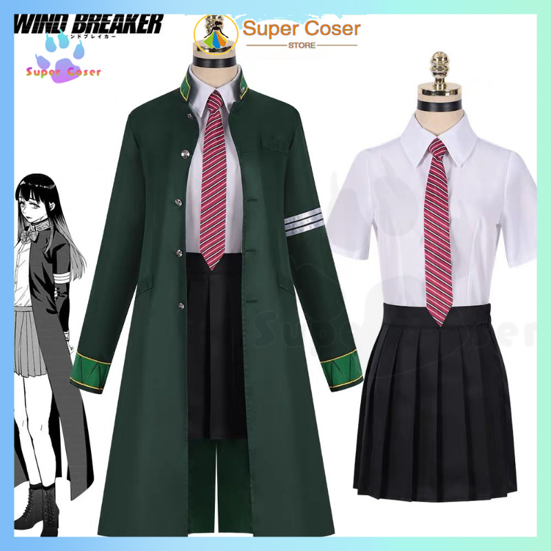 WIND BREAKER Tsubaki Yu Cosplay Tsubaki Yu Cos costume fancy dress ...