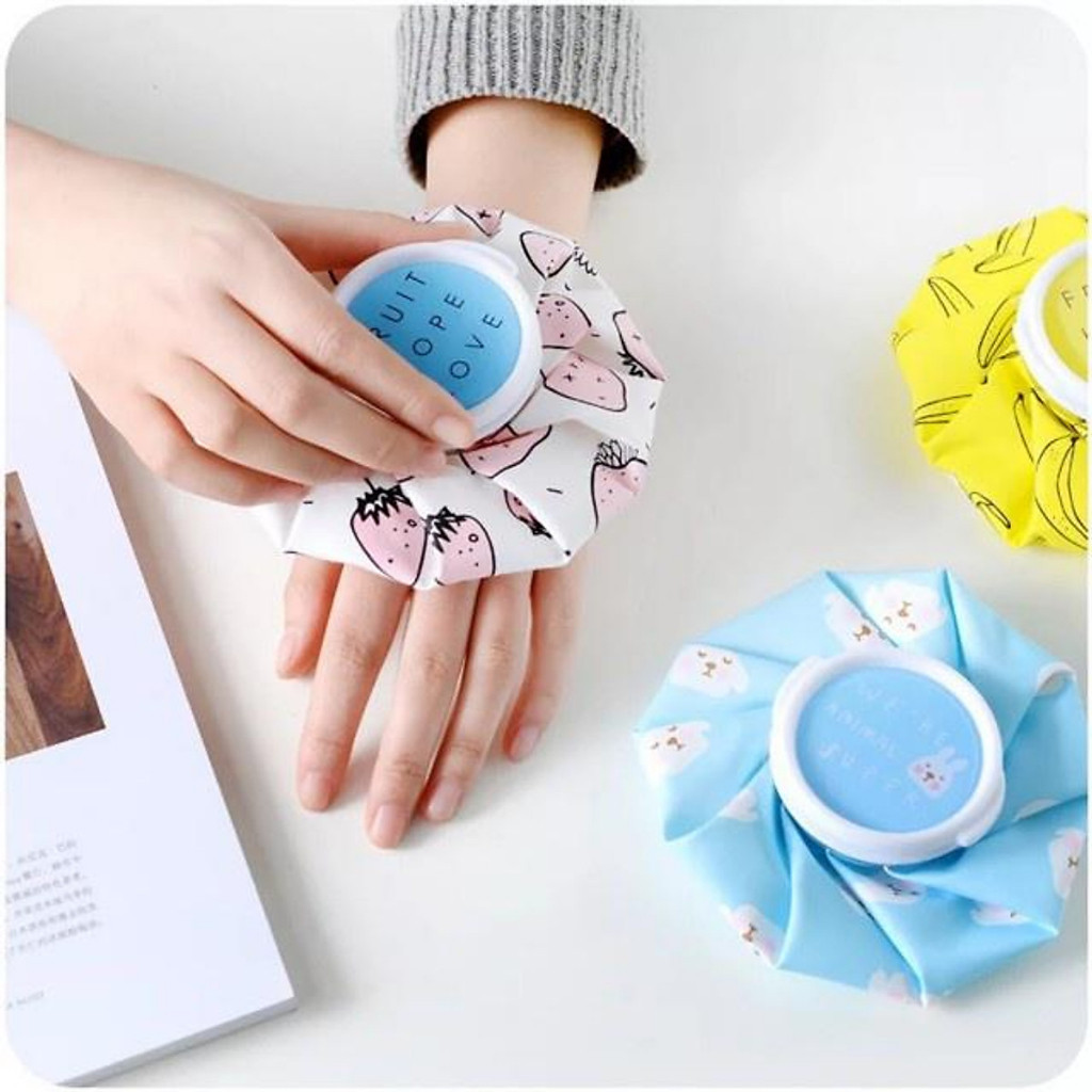 Round Thermal Hot and Cold Heating Bag - Fever Reducing Pack, Abdominal ...