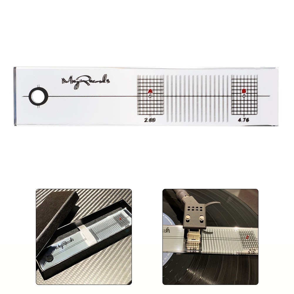 Professional Cartridge Alignment Tool for Accurate Turntable Setup and ...