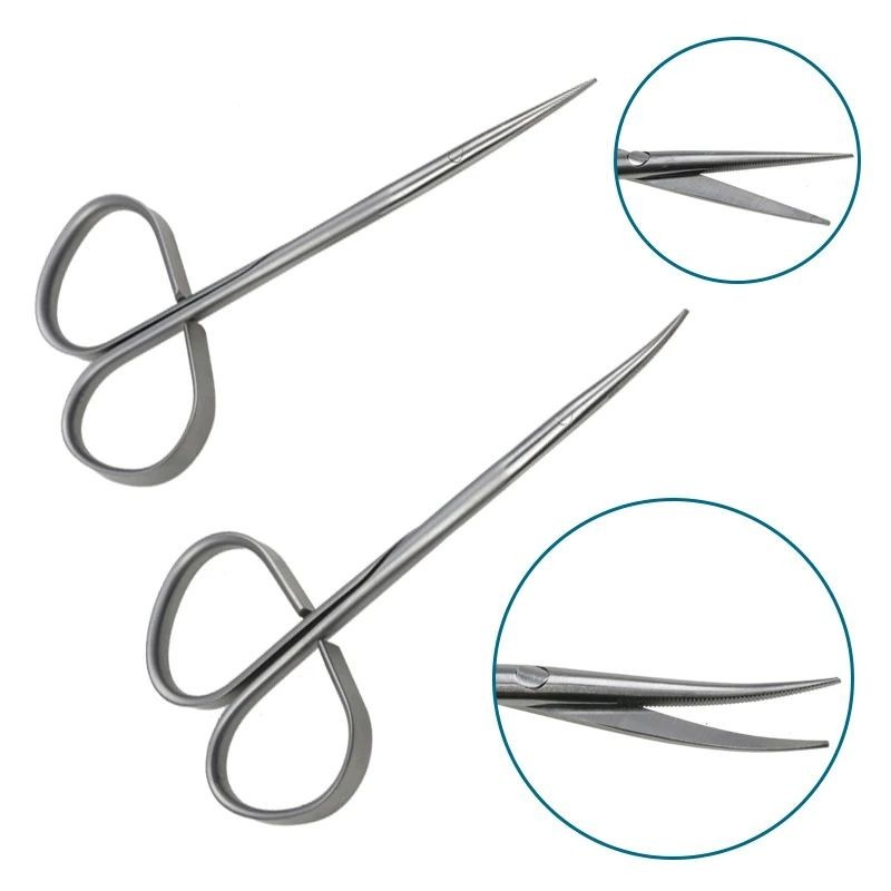 Ophthalmic Twist Handle Separation Scissors Stainless Steel Ophthalmic ...